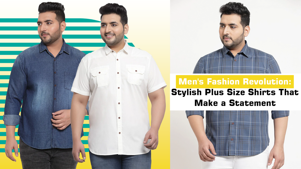 Stylish Plus Size Shirts for Men | Pluss - Fashion for Every Body ...